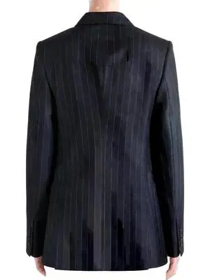Givenchy Pinstripe Double-breasted Jacket - Blue