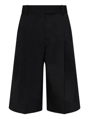 BY MALENE BIRGER Cymbaria Pleated Shorts - Black