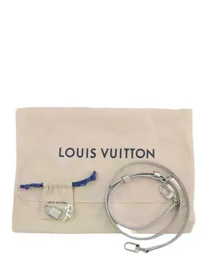 LOUIS VUITTON Speedy Bandouliere 20 Monogram Miroir Clutch Bag - Silver