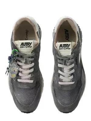 AUTRY Reelwind Super Vintage Lace-up Sneakers - Grey
