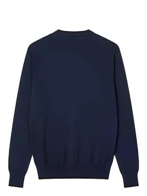 TOMBOLINI Tombolini Fine-Knit Crew Neck Sweater