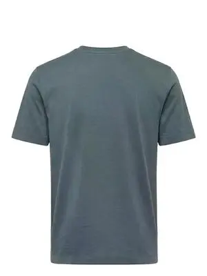TOMBOLINI Crew-neck Short-sleeve T-shirt - Blue