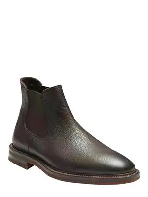 Fratelli Rossetti Grainy Leather Chelsea Boots - Brown