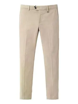TOMBOLINI Straight-leg Tailored Trousers - Neutrals