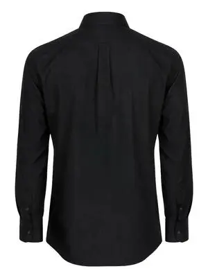 TOMBOLINI Long-sleeve Button-down Shirt - Black