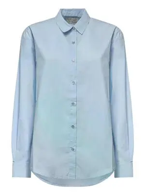 MC2 SAINT BARTH Brigitte Embroidered Shirt - Blue
