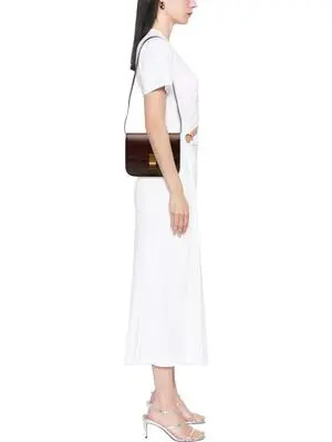 Celine Medium Calfskin Classic Box Crossbody Bag - Red