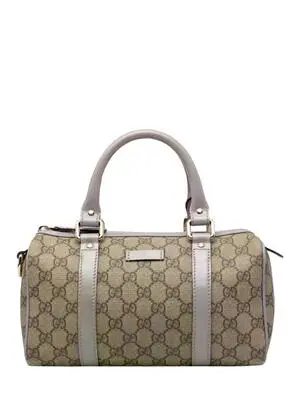Gucci Small Gg Supreme Joy Boston Bag - Neutrals