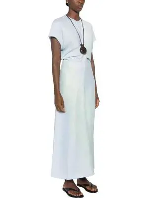 TOTEME Slouch-waist Maxi Dress - Blue