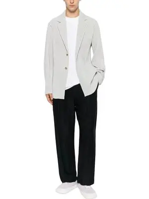 Issey Miyake Long-sleeves Jacket - Grey