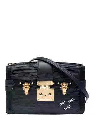 LOUIS VUITTON Epi Trunk Clutch Crossbody Bag - Black