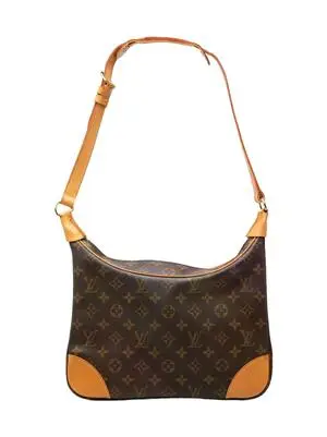 LOUIS VUITTON Monogram Canvas Boulogne 30 Shoulder Bag - Brown