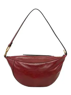 ALLSAINTS Luna Leather Shoulder Bag Red