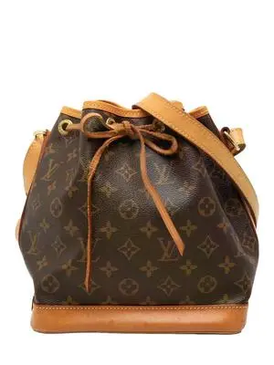 LOUIS VUITTON Monogram Noe Bb Bucket Bag - Brown