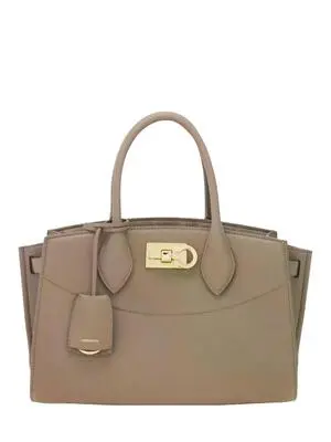 FERRAGAMO Studio Soft Bag - Neutrals