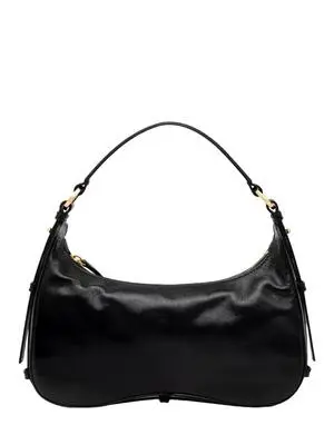 POLLINI Viktoria Logo-debossed Tote Bag - Black