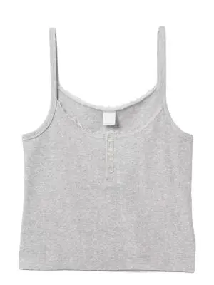 AAPE BY *A BATHING APE Apee™ A Bathing Ape® Henley Tank Top - Grey