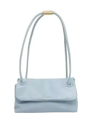 TRUSSARDI Leather Tote Bag - Blue
