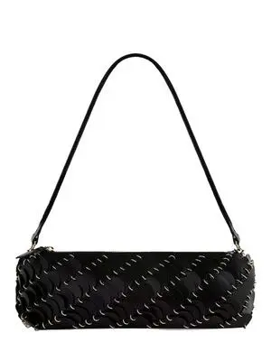 Rabanne Disc-embellished Shoulder Bag - Black