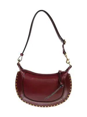 ISABEL MARANT ÉTOILE ISABEL MARANT Oskan Moon Stud-Embellished Shoulder Bag