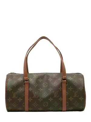LOUIS VUITTON 1997 Monogram Papillon 30 Handbag - Brown
