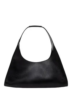 POLLINI Pollini Grained Tote Bag With Calla Flower Appliqué