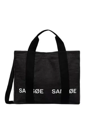 SAMSOE SAMSOE Salucas Canvas Tote Bag - Grey