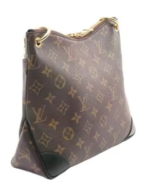 LOUIS VUITTON Monogram Odeon Pm Shoulder Bag - Brown