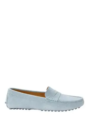 MENINA STEP Oporto Moccasin Loafer - Light Blue