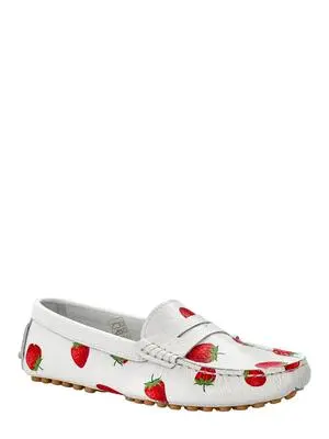 MENINA STEP Oporto Suede Moccasin Loafers - Pink
