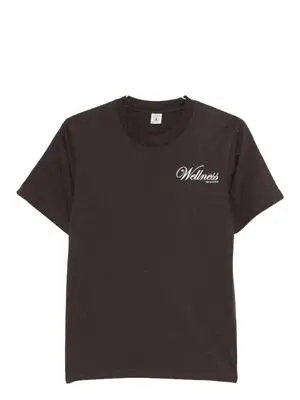 SPORTY  RICH Sporty & Rich Crewneck T-shirt - Black