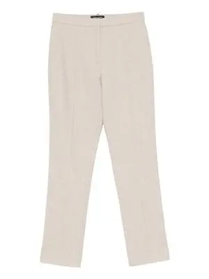 Fabiana Filippi Tailored Pants With Belt Loops - Neutrals