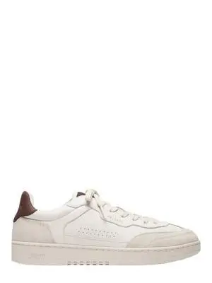 Axel Arigato Dice T-toe Leather Sneakers - Light Beige/brown