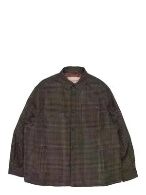 Valentino Garavani Check Virgin Wool Jacket - Brown