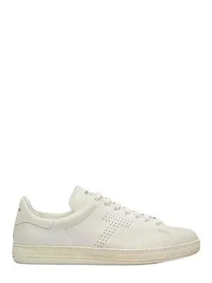 TOM FORD Leather Low-top Sneakers - Neutrals