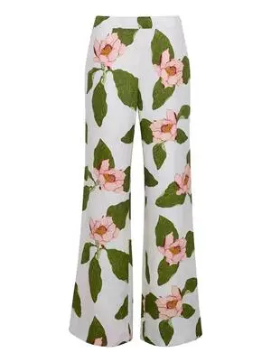 Cara Cara Sunflower Palazzo Pants - Neutrals