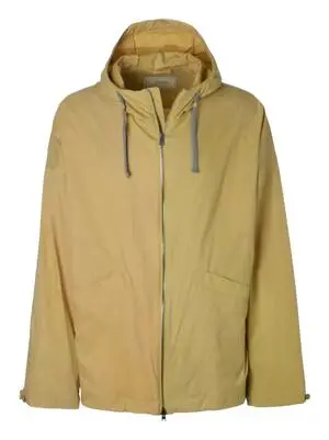 Herno Hooded Zip-up Jacket - Yellow
