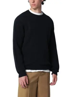 ROBERTO COLLINA Crew Neck Sweater - Blue