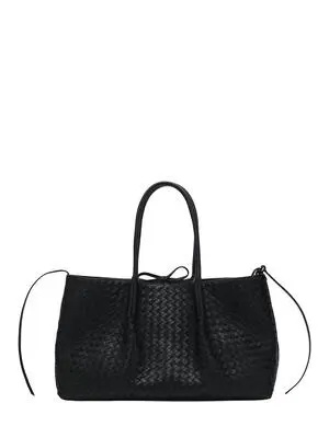 Bottega Veneta Large Pinacoteca Tote Bag - Black