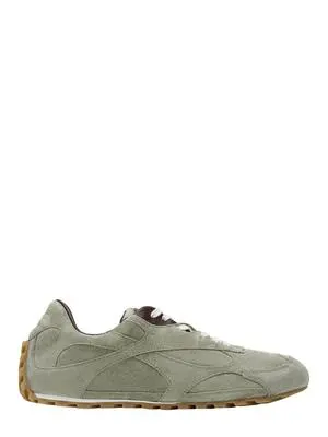 Bottega Veneta Bottega Veneta Orbit Flash Sneakers In Suede Green