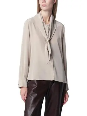 Max Mara Max Mara Rock Silk Blouse Beige