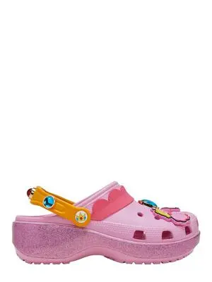 CROCS Classic Platform Clog Super Mario Bros. Princess Peach - Multicolor