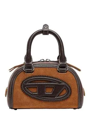 DIESEL® 1dr Dome Crossbody Bag - Chocolate