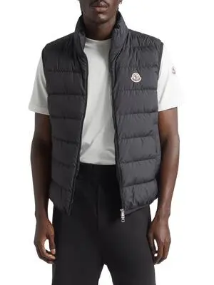 Moncler Contrin Down Puffer Vest - Black