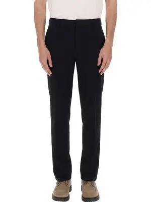 Emporio Armani Slim Fit Stretch Twill Chino Trousers - Blue