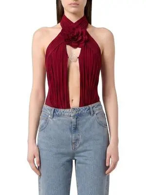 Philipp Plein Philipp Plein Slim Fit Evening Top Amaranth