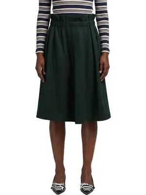 Marni A-line Midi Skirt - Green