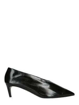 Khaite Miriam Leather Pumps - Black