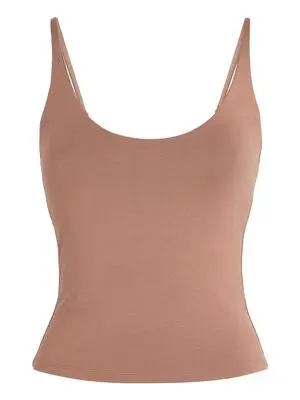 SKIMS Smooth Layers Cami Top - Brown