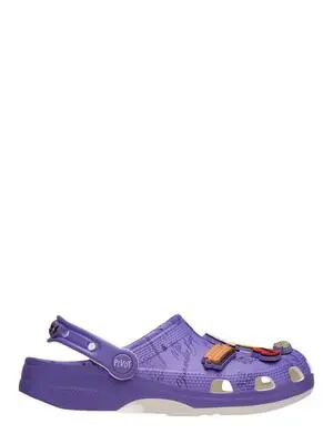 CROCS Classic Clogs With Embellishments - Multicolor